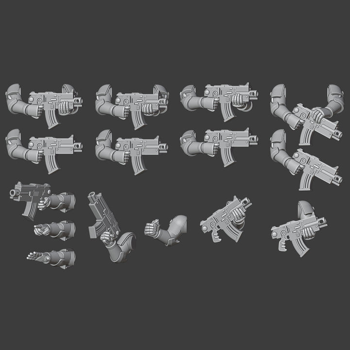 Dark Heresy GEN 6 Armour | Beowulf 3D Printed Miniatures