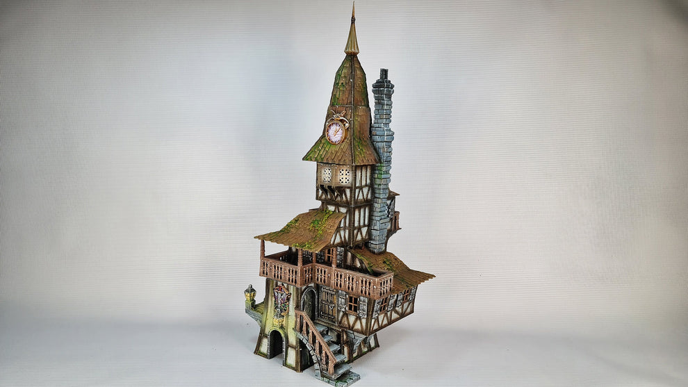 The Frost 2 - Clock Tower - Wargaming Terrain 28mm - Printed on FDM Ba ...