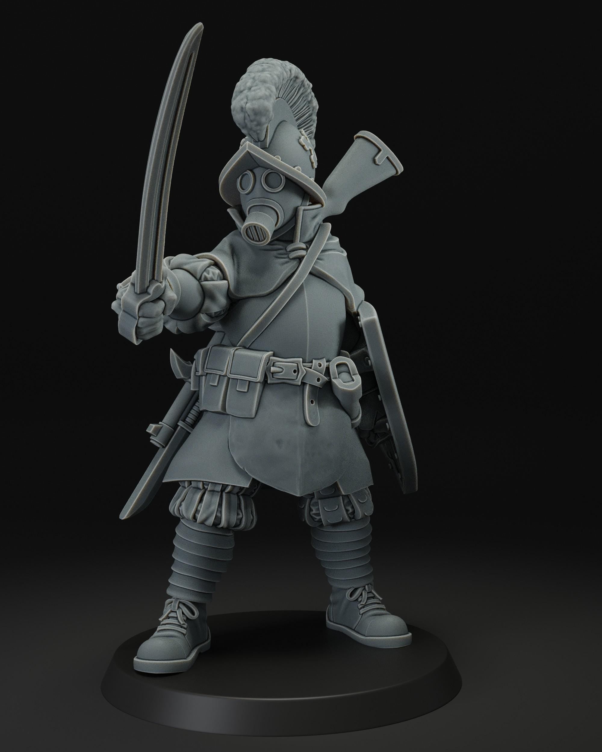 Captain Swiss Guard - Trench Compatible (Custom Order) – beowulfminis