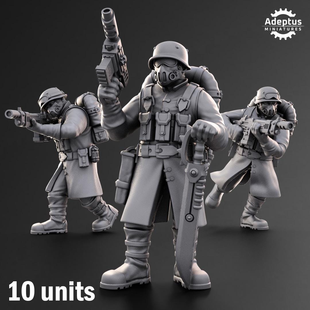 Iron Squad Infantry Squad (Custom Order)
