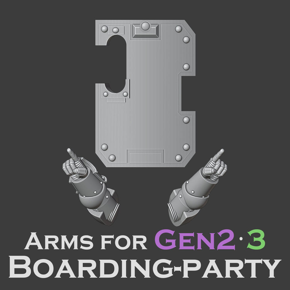 Dark Heresy GEN 3 Armour | Beowulf 3D Printed Miniatures