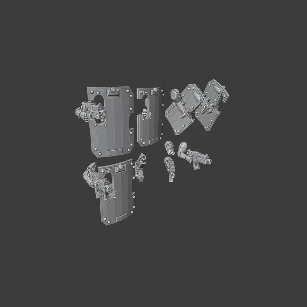 Dark Heresy GEN 6 Armour | Beowulf 3D Printed Miniatures