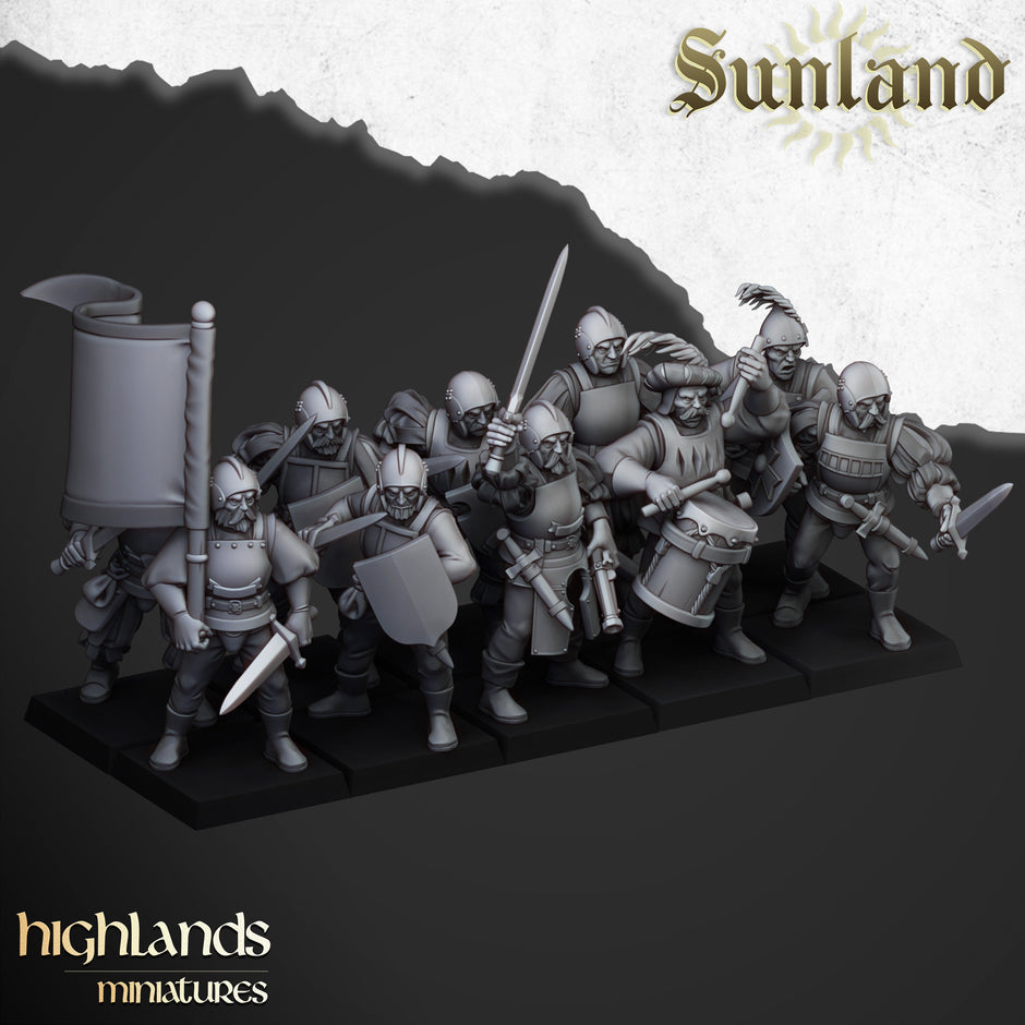 Highland Miniatures | Beowulf 3D Printed Miniatures
